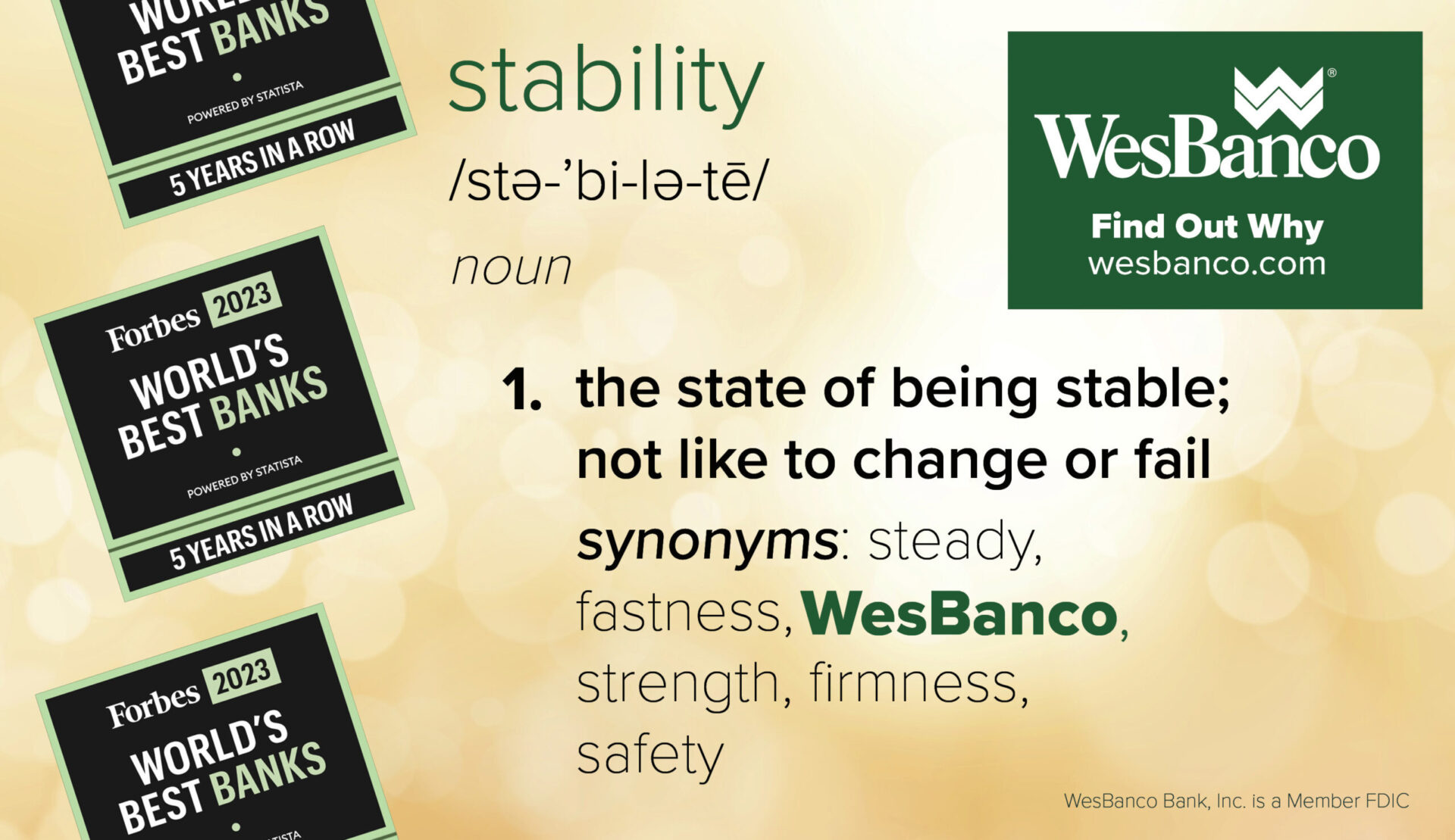 WesBanco Named One of the World's Best Banks by Forbes | WesBanco